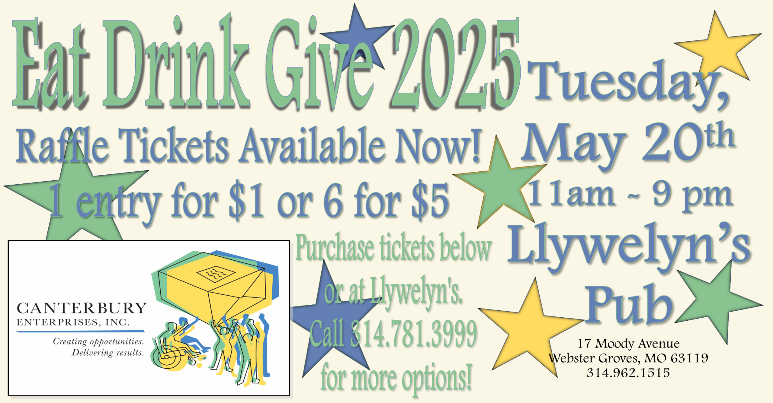 Eat Drink Give 2025 - Canterbury Enterprises Inc.